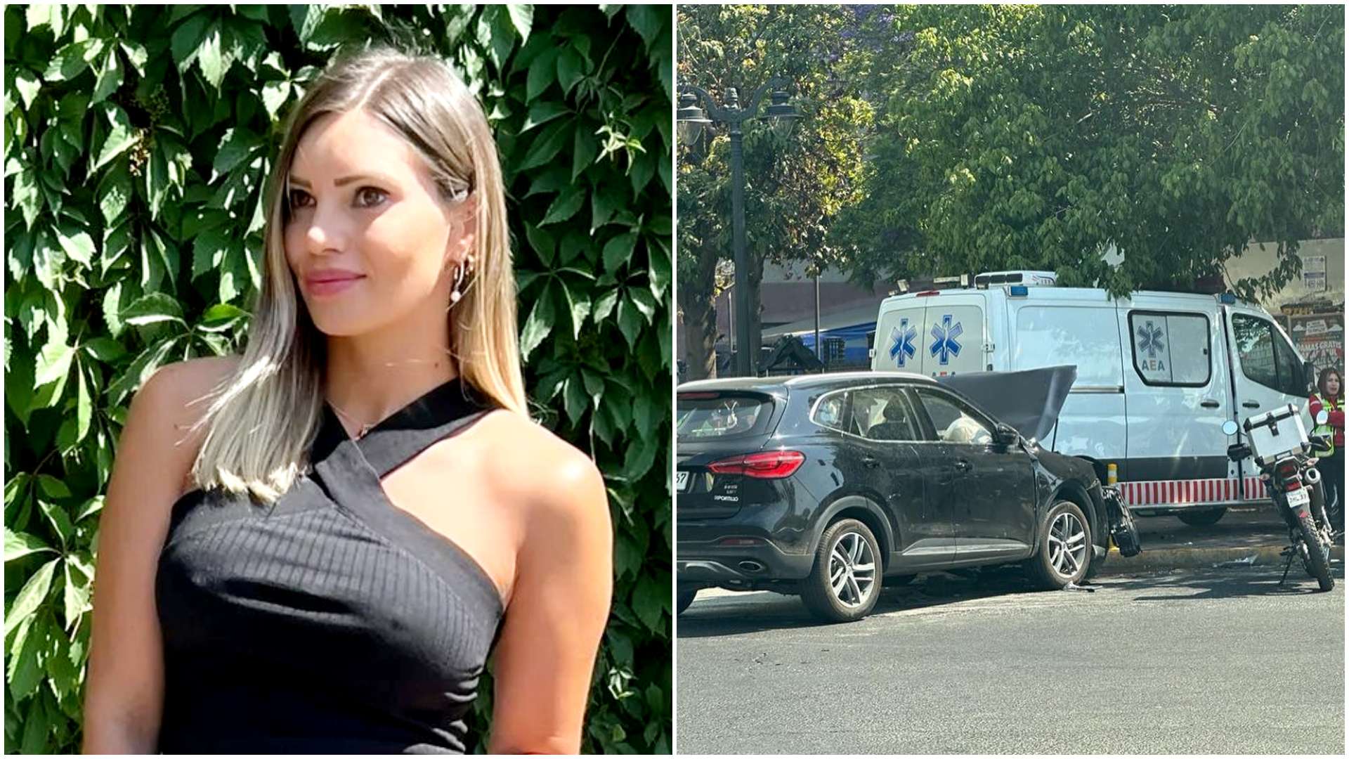 Faloon Larraguibel fue ayudada por su exesposo Jean Paul Pineda luego ...